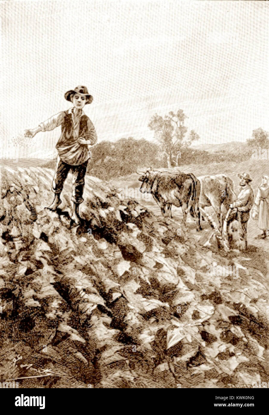 'Foundling Mick' by Léon Benett 36 Stock Photo - Alamy