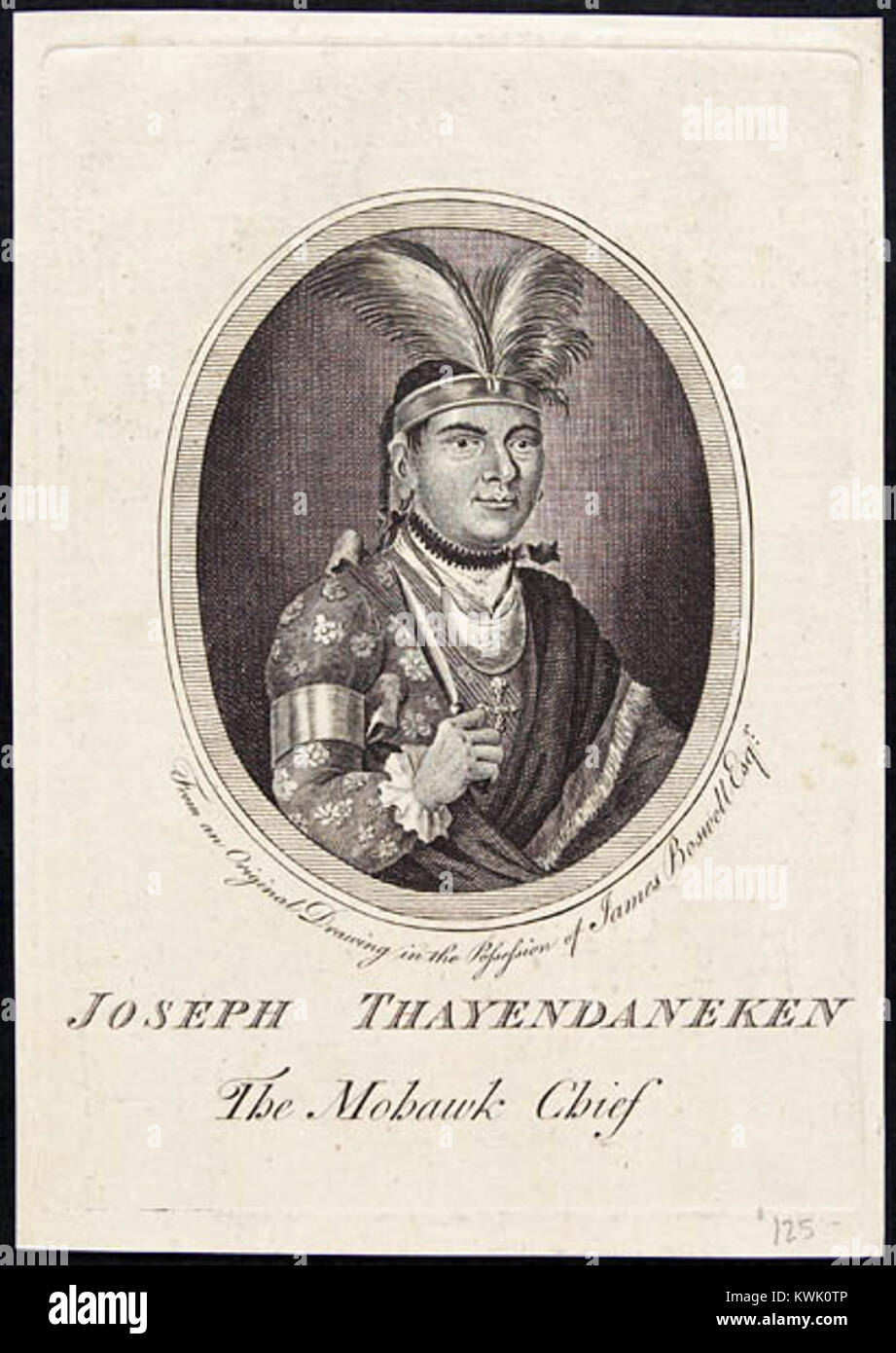 Mohawk chief hi-res stock photography and images - Alamy