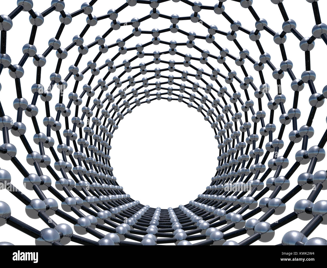 Carbon nanotube molecular structure, hi-res stock photography and ...