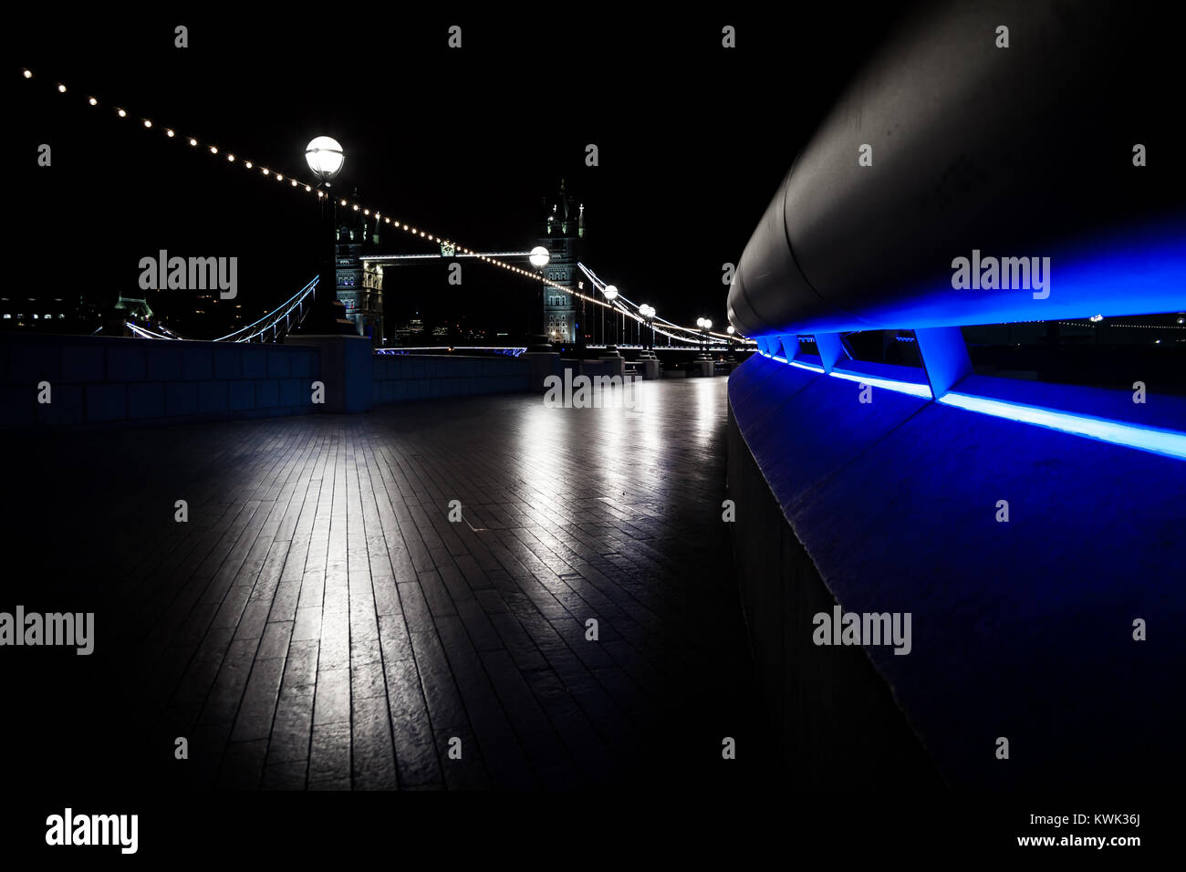 Peace bridge at night hi-res stock photography and images - Alamy
