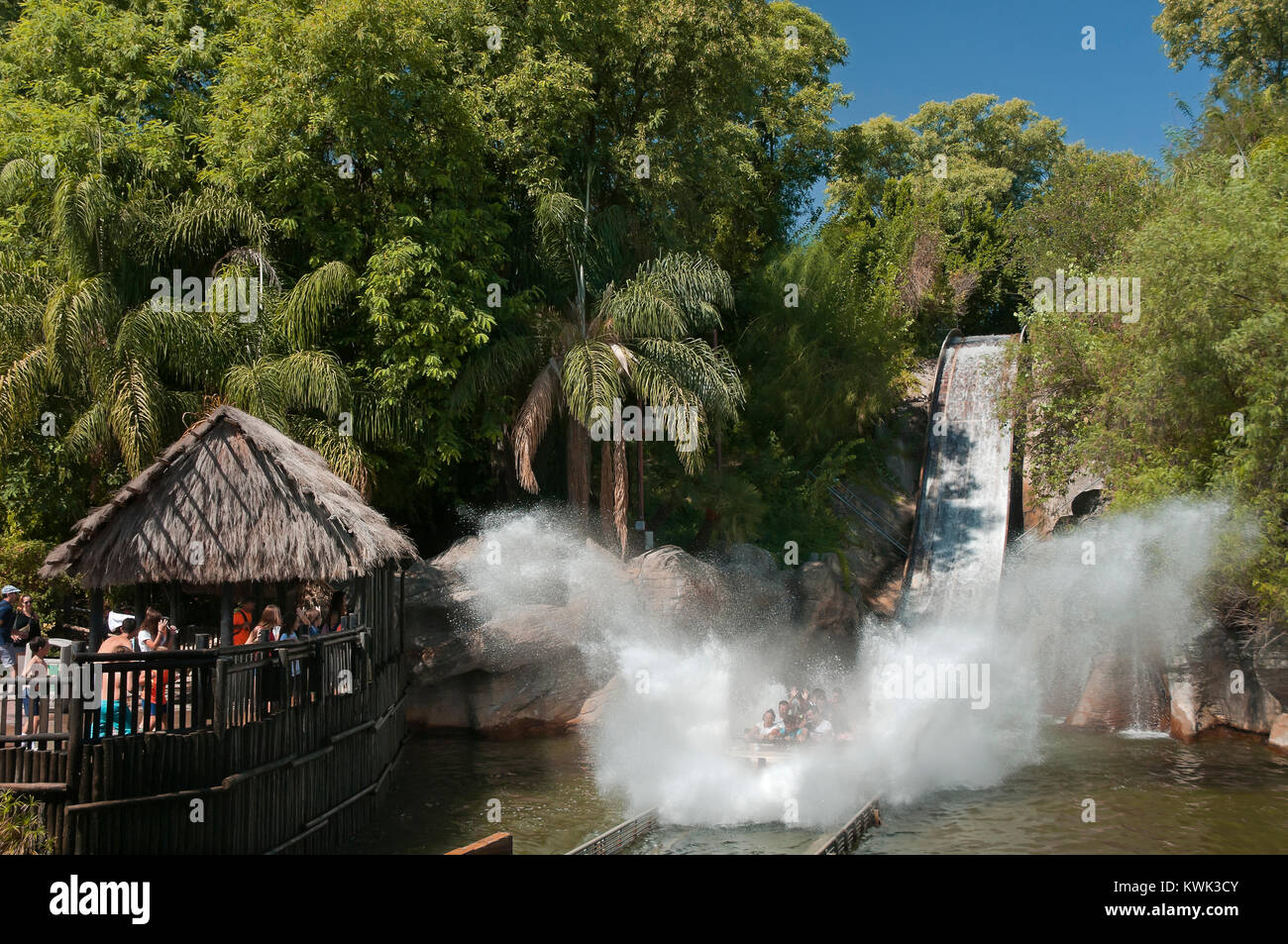 Isla Magica (Magic Island) Theme Park, Iguazu attraction - fast descent ...