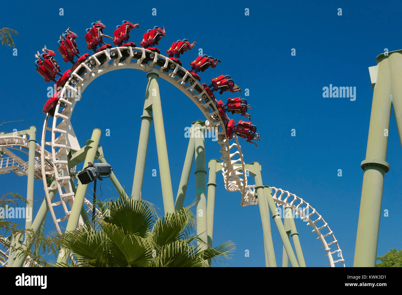 Isla Magica (Magic Island) Theme Park, The Jaguar - roller coaster (and ...