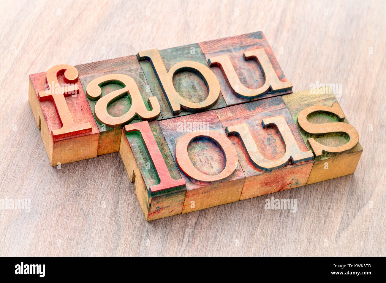 Fabulous word abstract in hi-res stock photography and images - Alamy