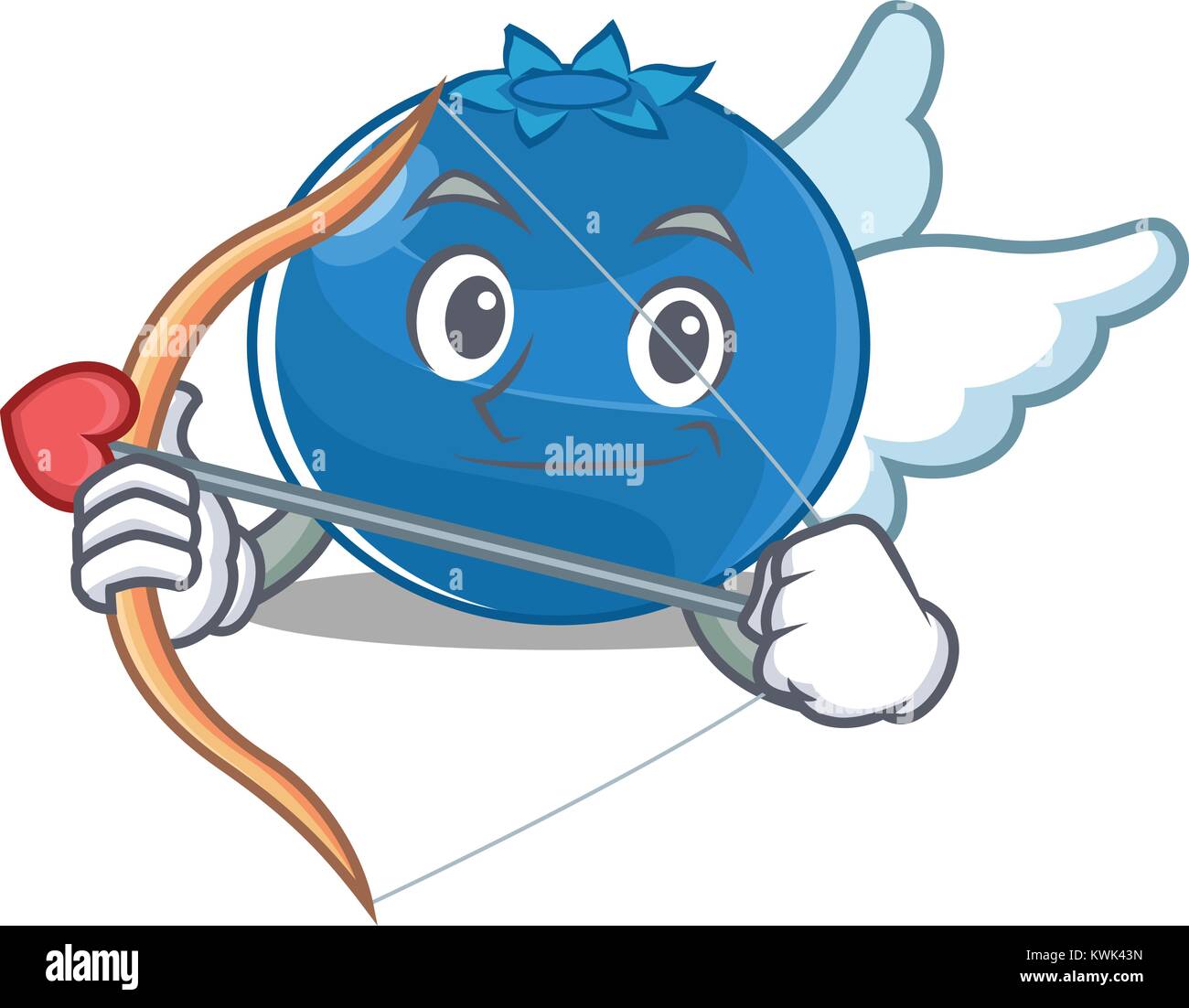 Cartoon character teeth arrow hi-res stock photography and images - Alamy