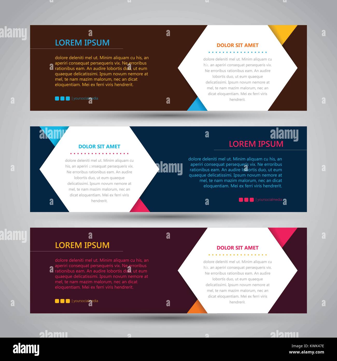 Simple banner design hi-res stock photography and images - Alamy