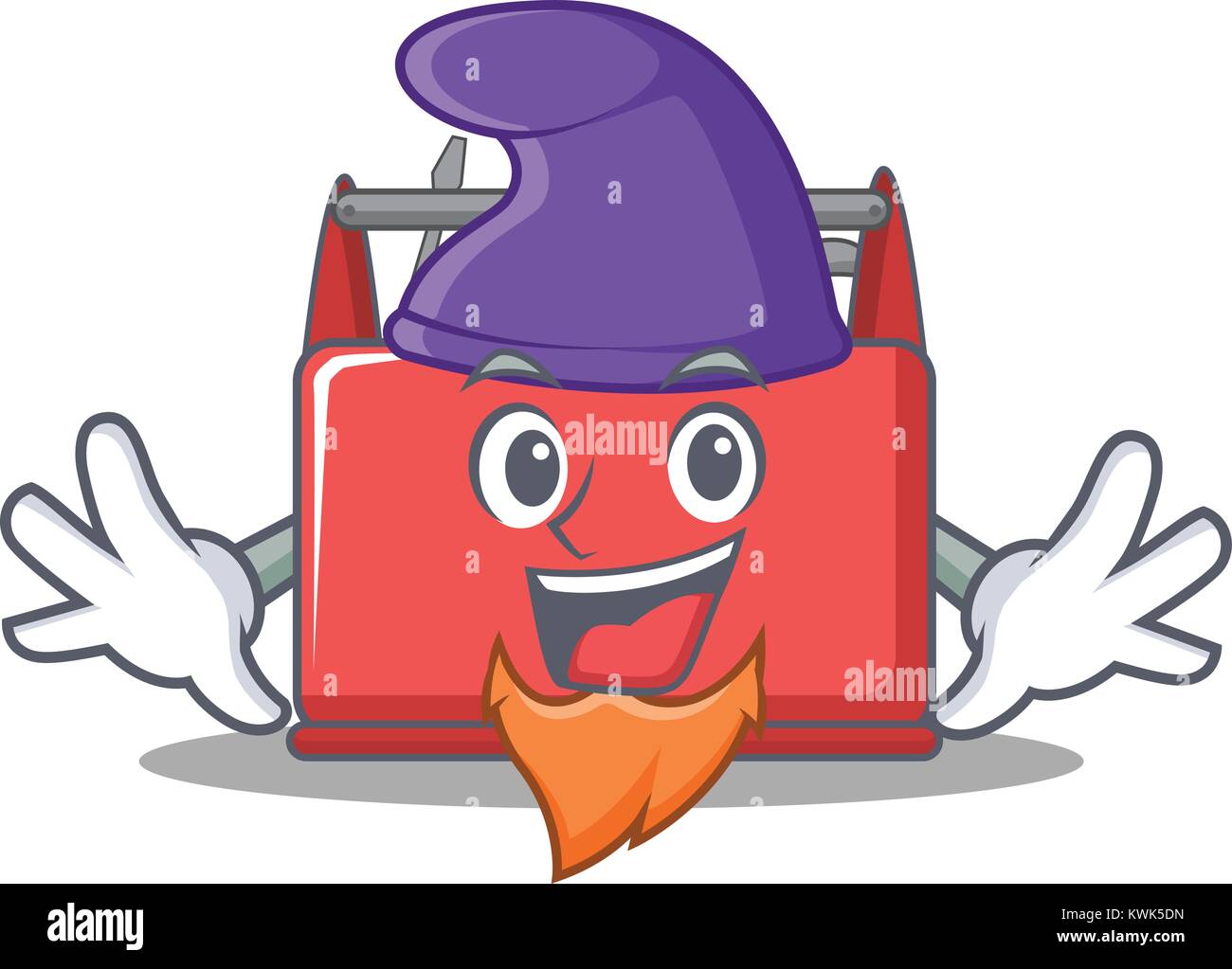 Elf tool box character cartoon Stock Vector Image & Art - Alamy