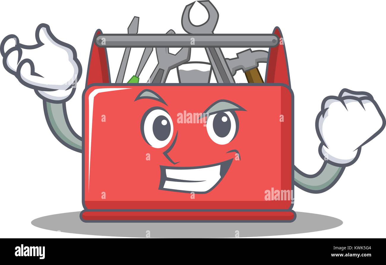 Successful tool box character cartoon Stock Vector Image & Art - Alamy