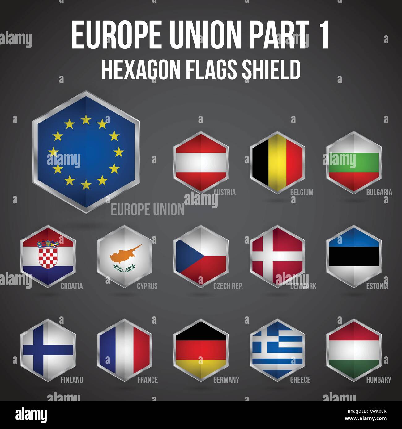 National flag greece european Stock Vector Images - Alamy