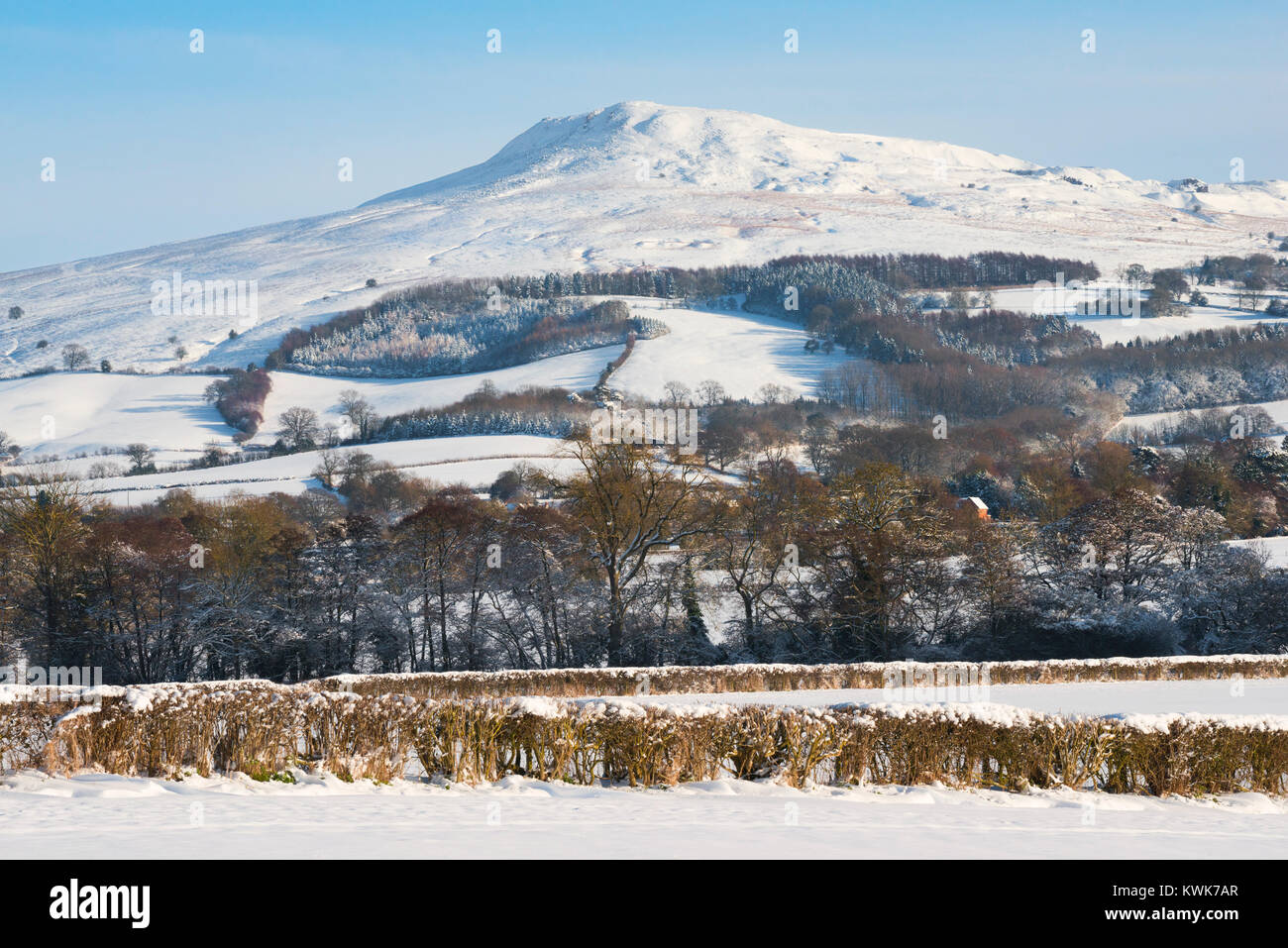 Clee hills winter hi-res stock photography and images - Alamy