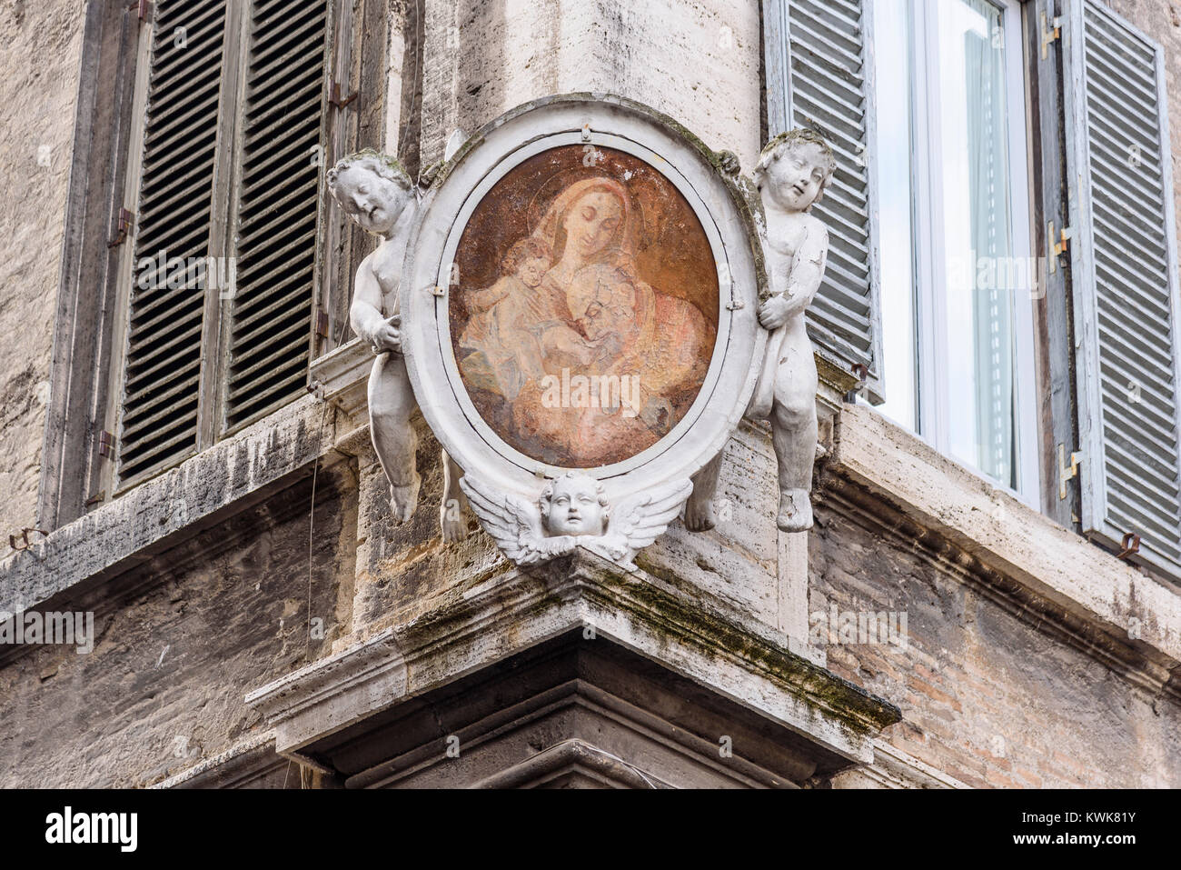 Italy cornice frame rome hi-res stock photography and images - Alamy