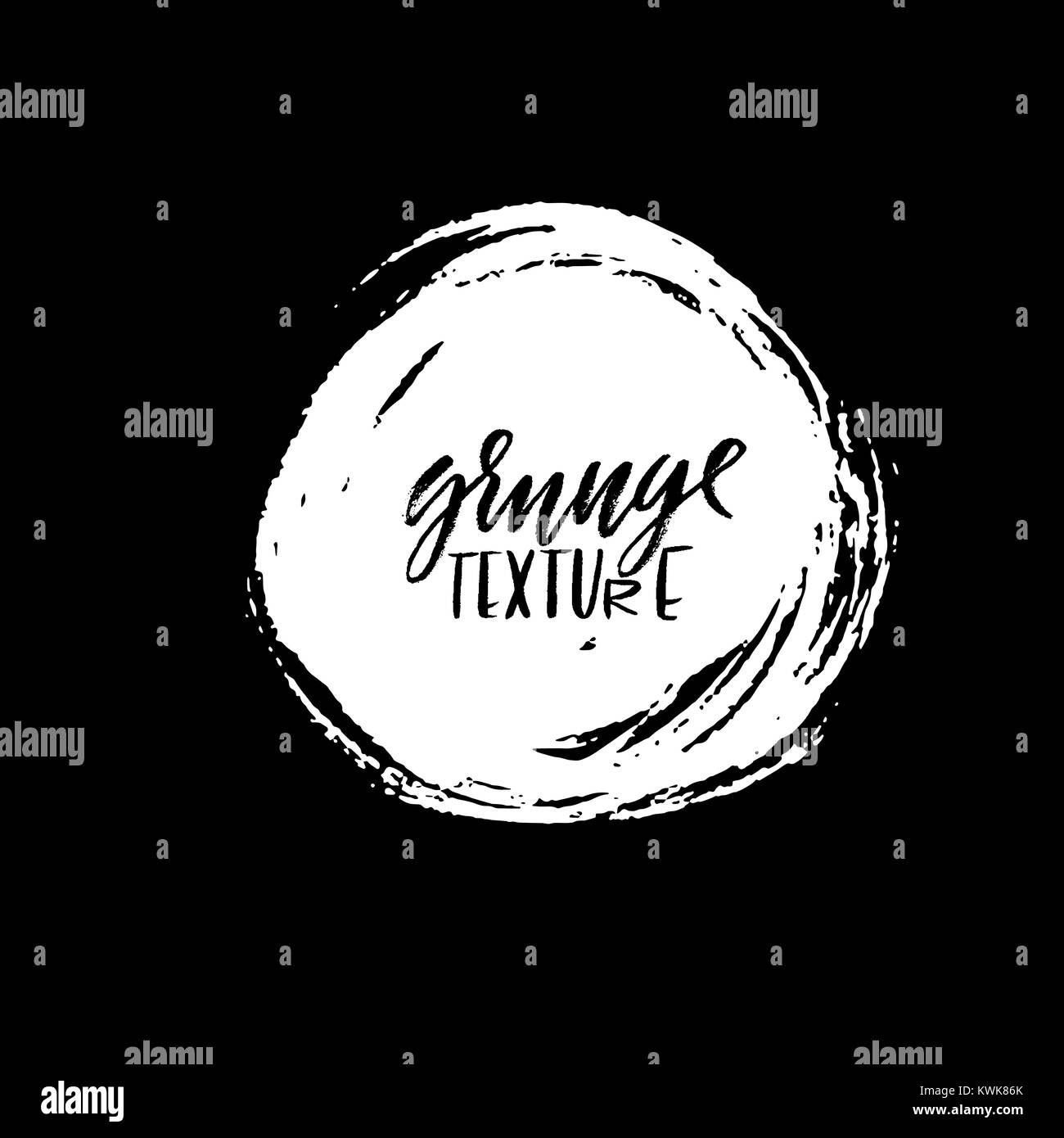 Collection black round brush strokes hi-res stock photography and ...