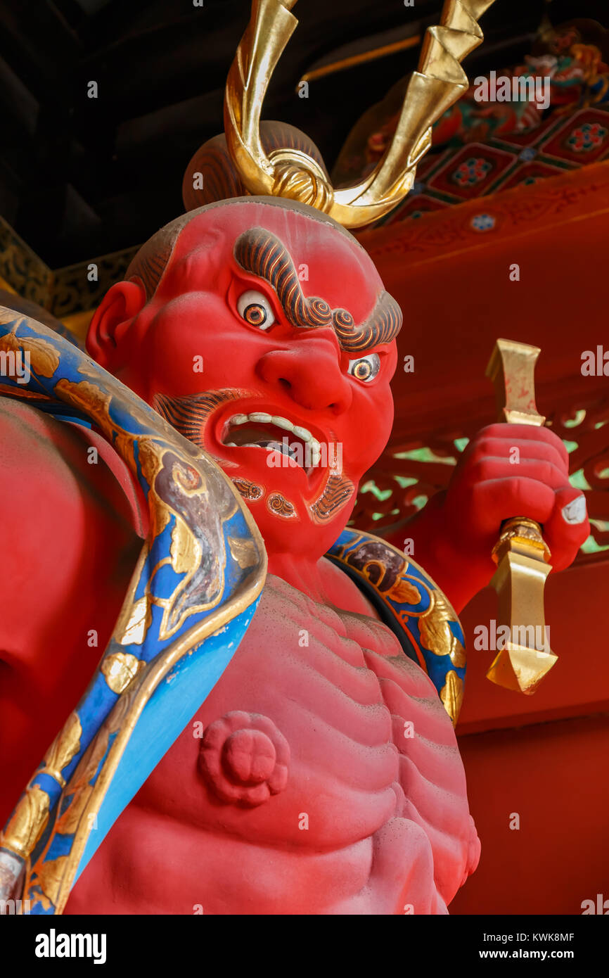 Nio - the Benevolent Kings at Nio-mon Gate of Taiyuinbyo - the ...