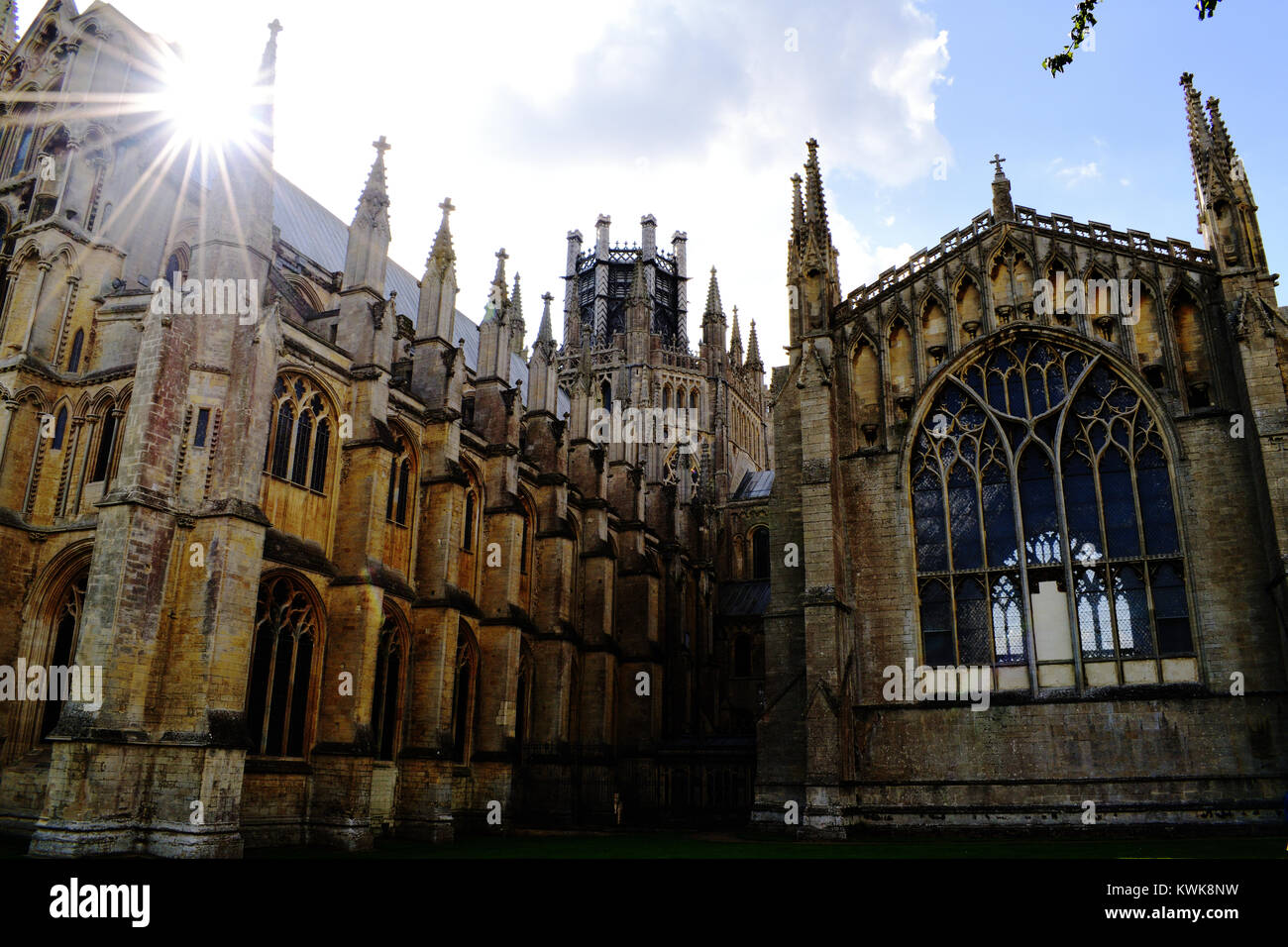 The east end of Ely Cathedral Stock Photo - Alamy
