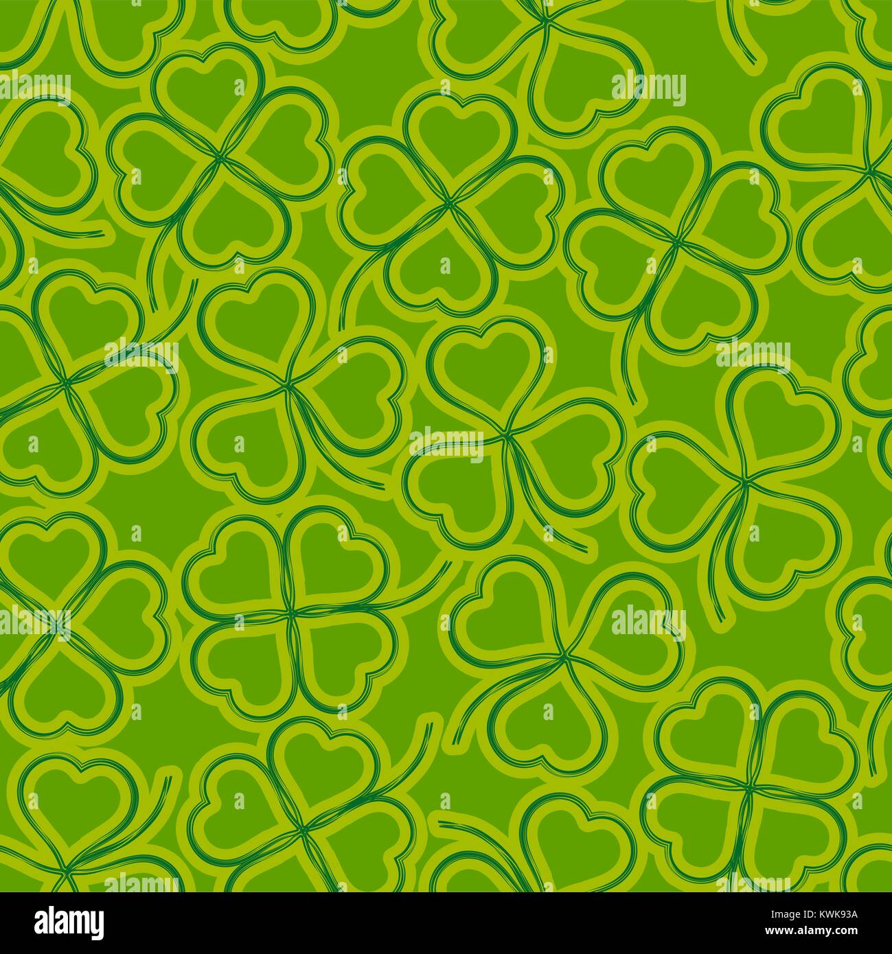 3 leaf clover vector Stock Vector Images - Alamy