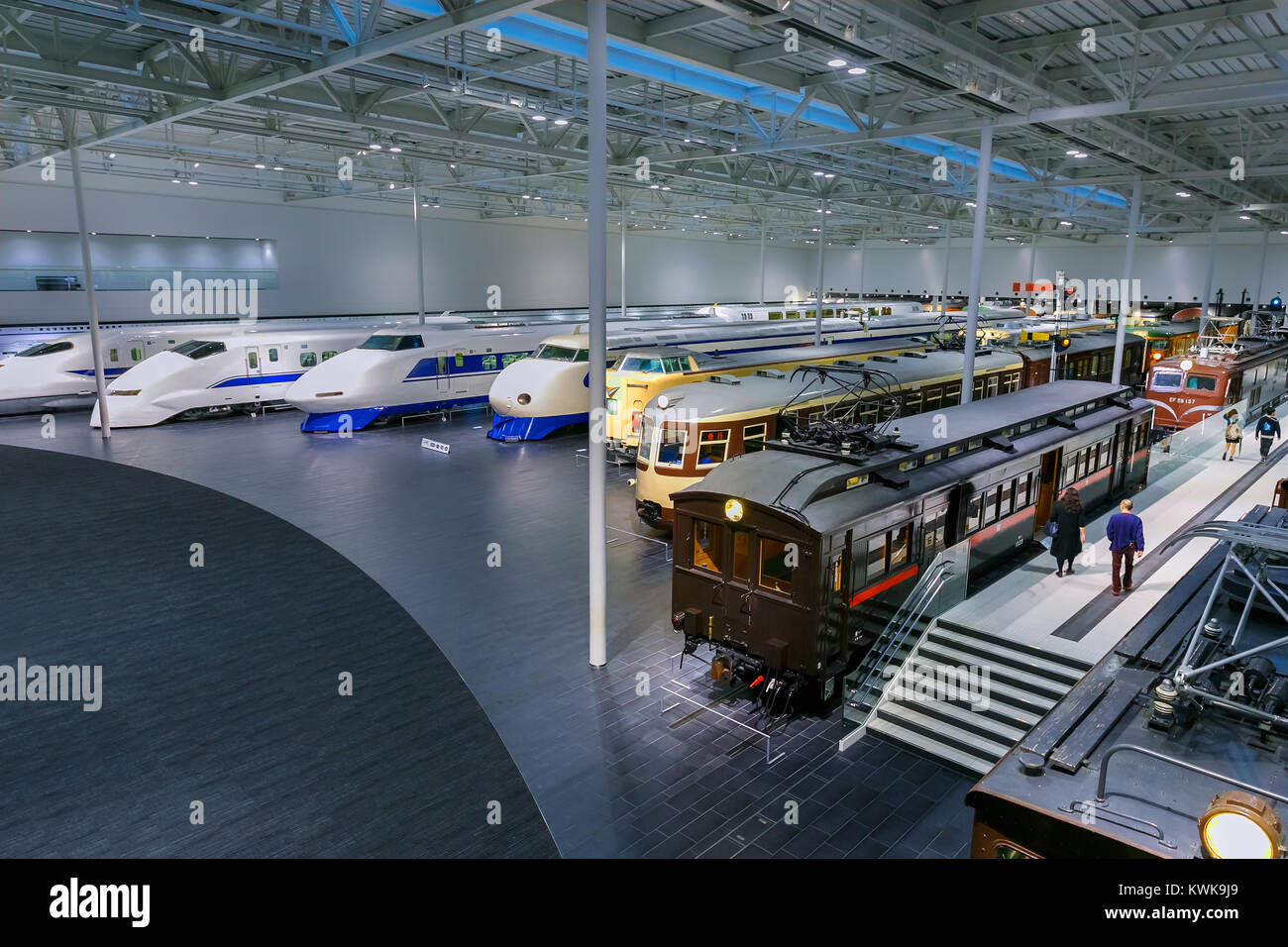 Japan railway park shinkansen museum hi-res stock photography and ...