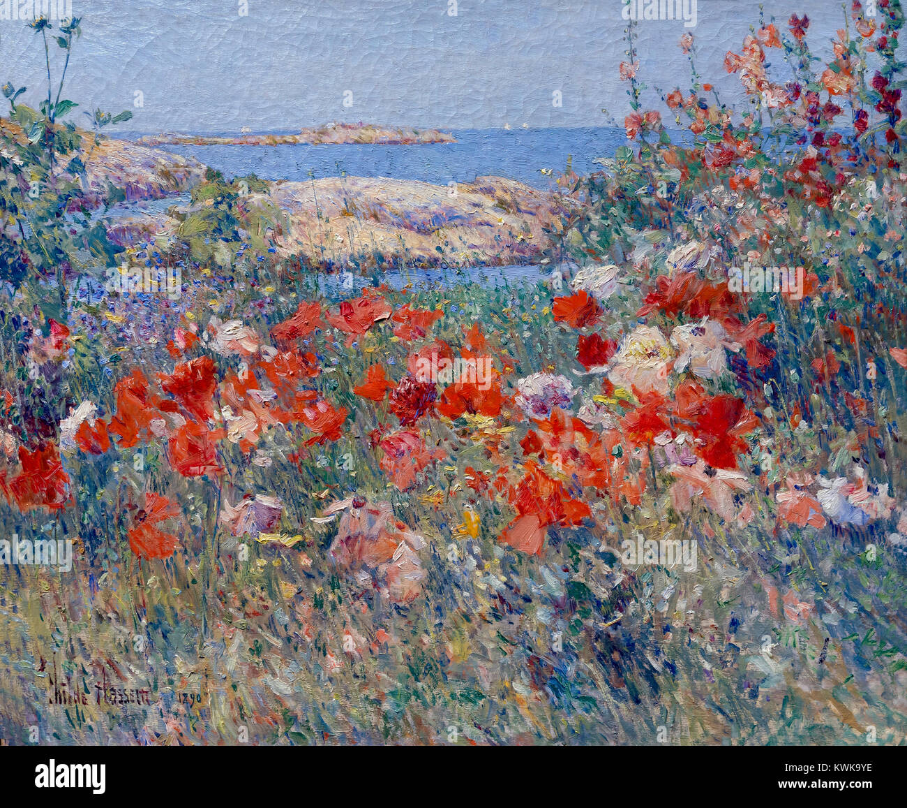Childe hassam painting hi-res stock photography and images - Alamy
