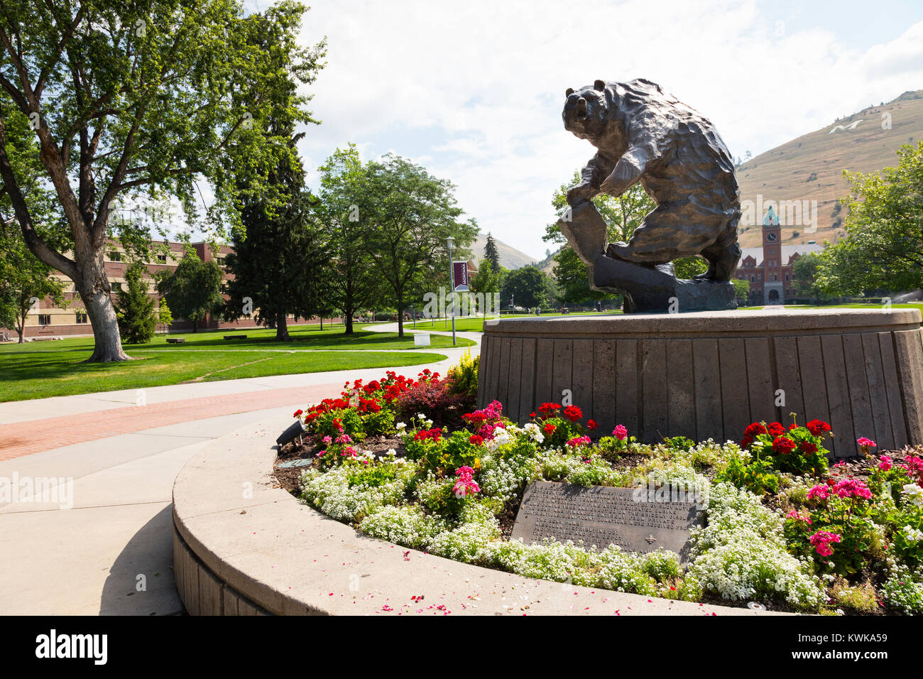 University of Montana Campus, Missoula, Montana, USA Stock Photo - Alamy