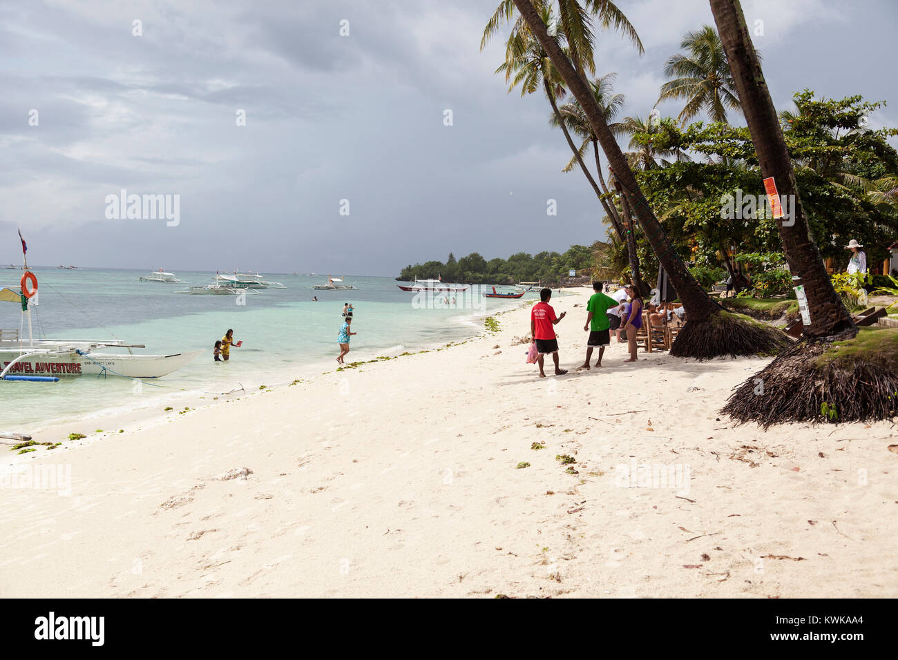 Beach on Bohol, Philippines Stock Photo - Alamy