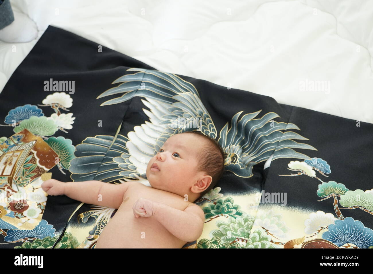 miyamairi is traditional celebration for baby in japan Stock Photo - Alamy