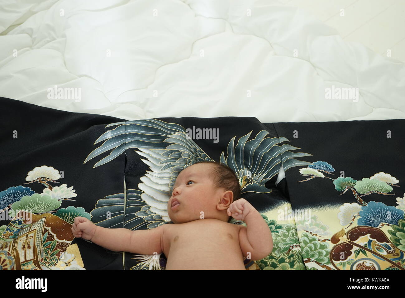 miyamairi is traditional celebration for baby in japan Stock Photo - Alamy