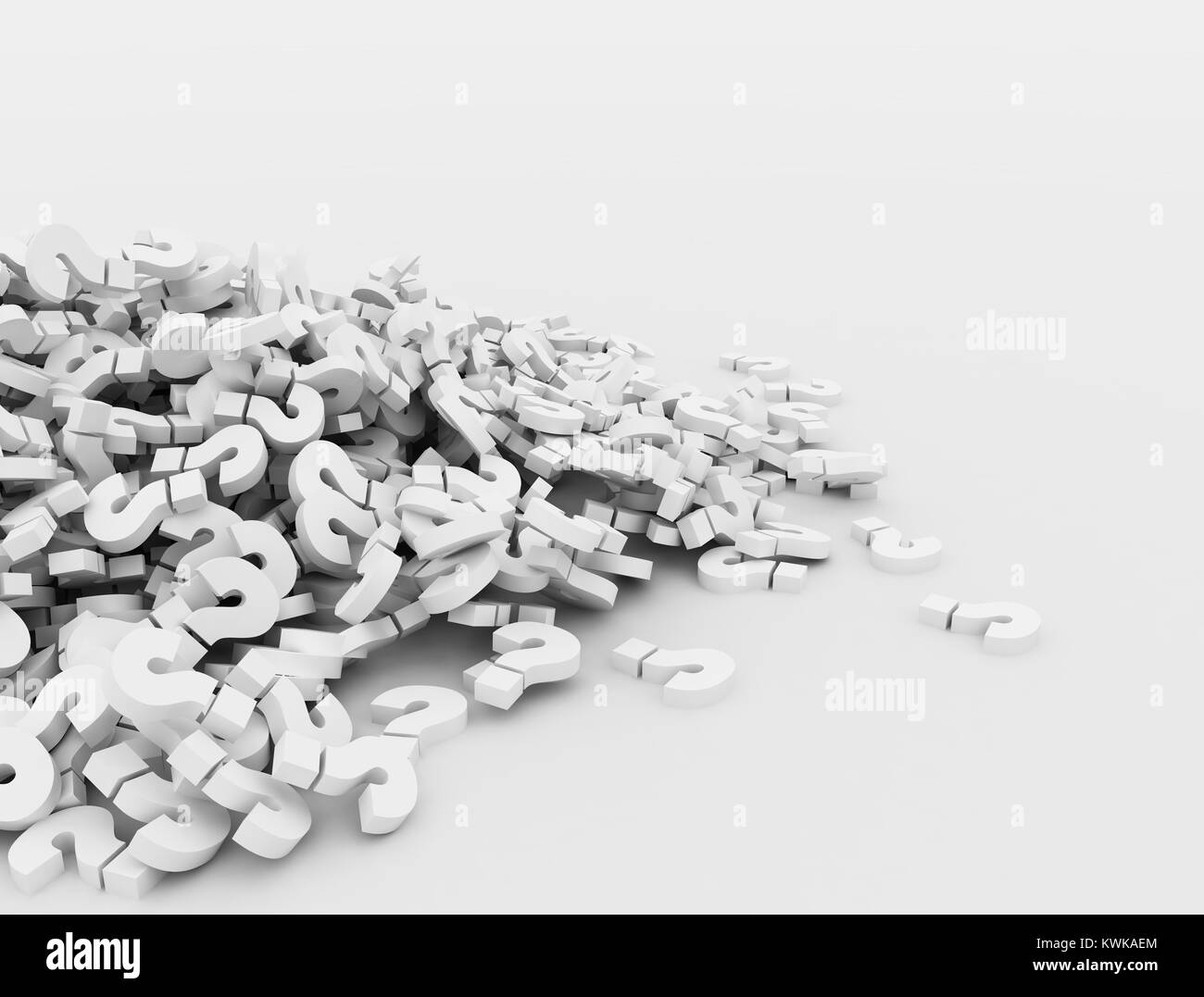 3d question mark hi-res stock photography and images - Alamy