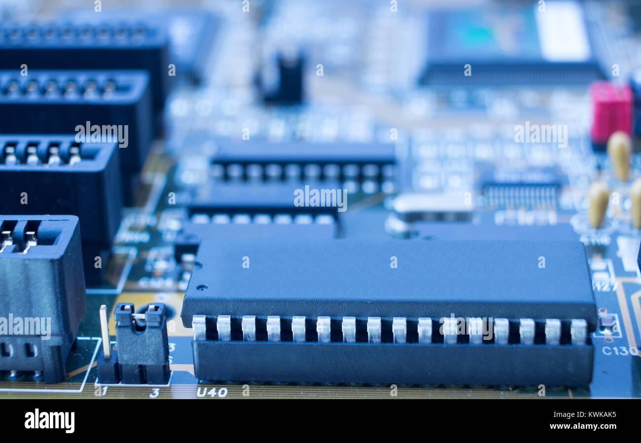 Diodes on circuit board hi-res stock photography and images - Alamy