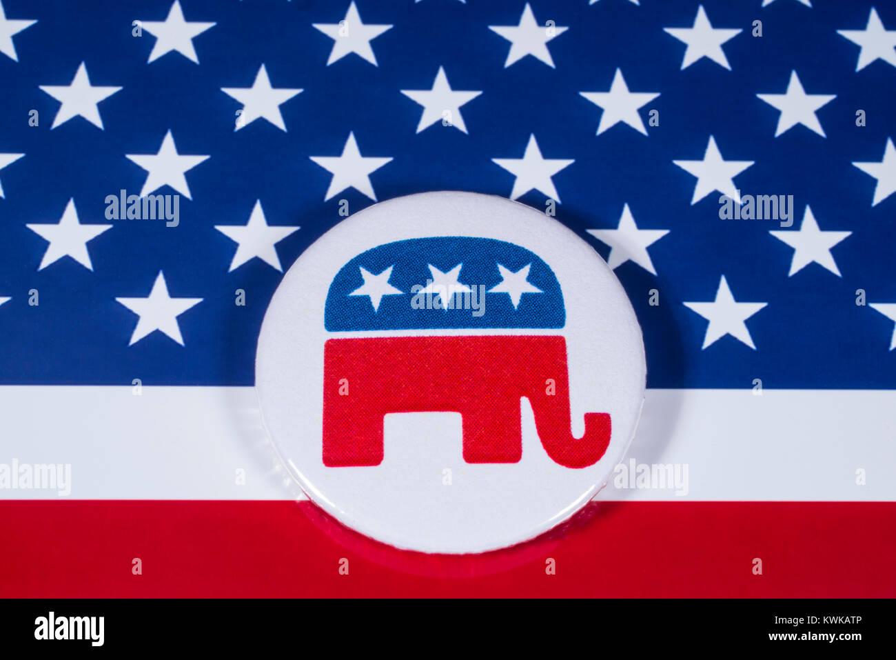 Republican elephant logo hi-res stock photography and images - Alamy