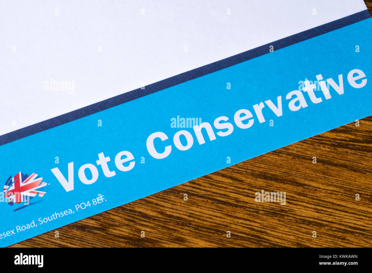 Conservative party leaflet hi-res stock photography and images - Alamy