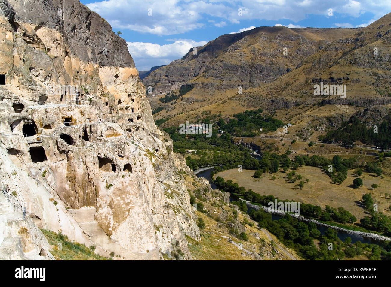 Vardzia. Cave monastery complex in the south of Georgia Stock Photo - Alamy