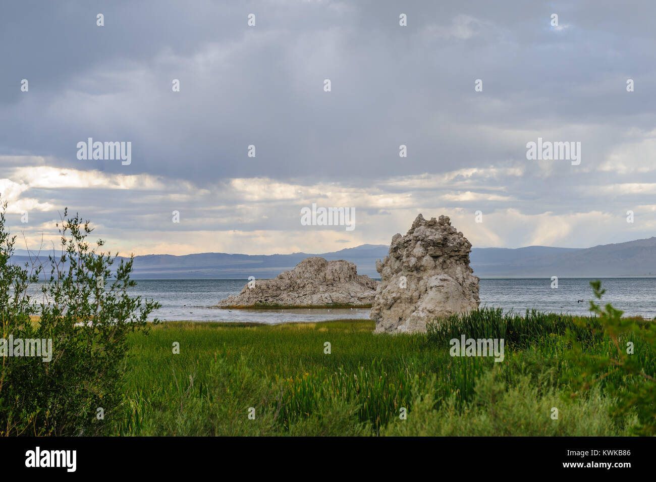 Mono Lake Coast Line Stock Photo - Alamy