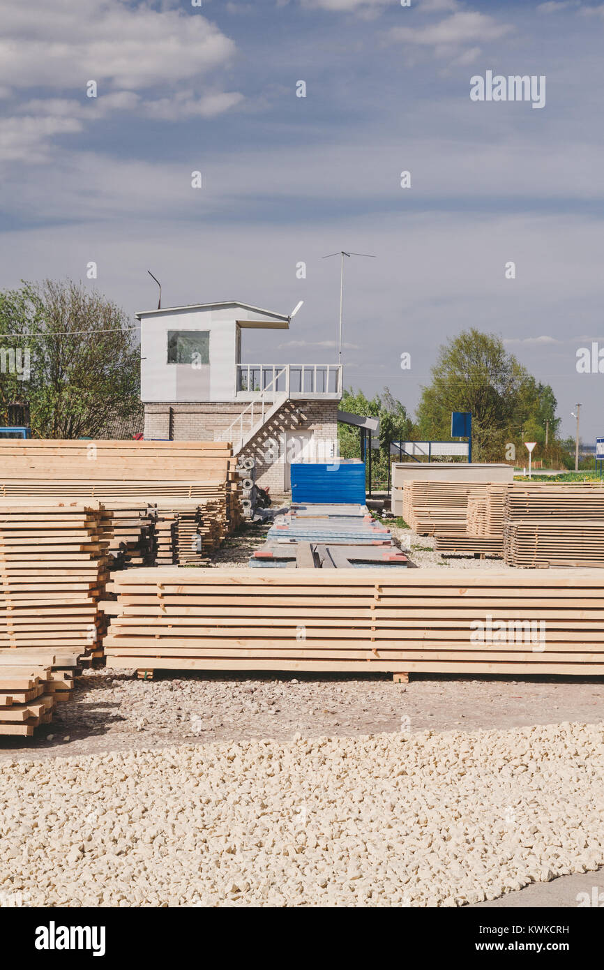 Building materials for sale outside on the basis of the building Stock ...