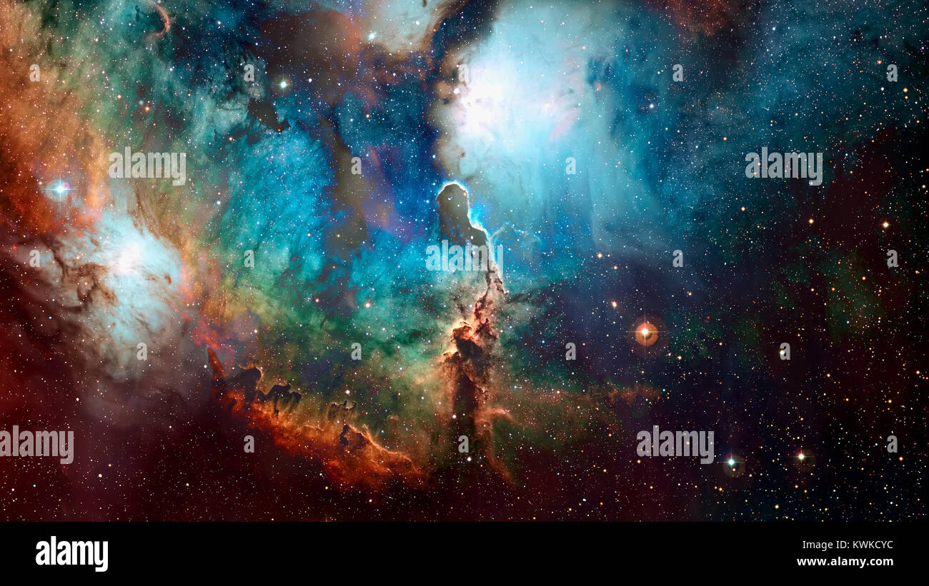 High quality space background. Elements of this image furnished by NASA ...