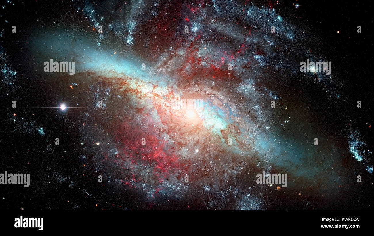 Colorful deep space. Universe concept background. Elements of this ...