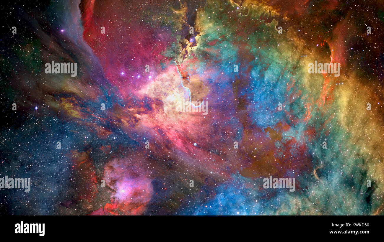 Colorful deep space. Universe concept background. Elements of this ...