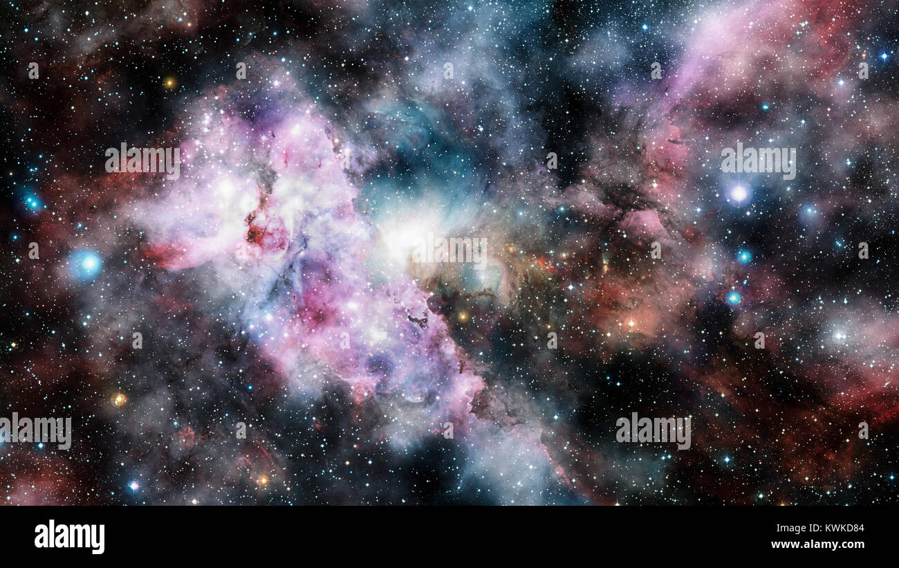 Colorful deep space. Universe concept background. Elements of this ...