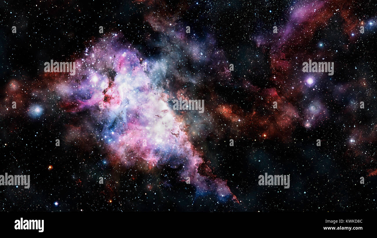 Shiny stars and galaxy space. Night sky background. Elements of this ...