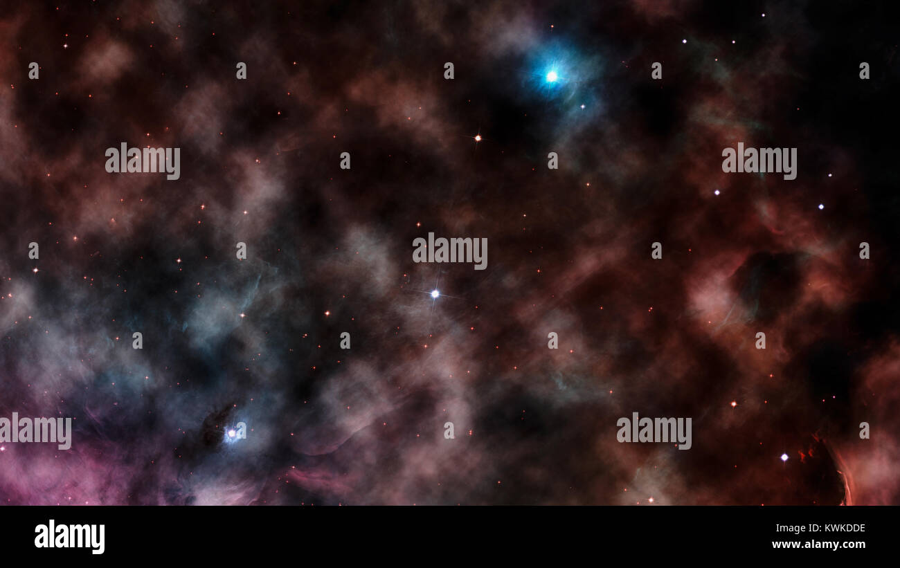 Nebula in deep space, glowing mysterious universe. Elements of this ...