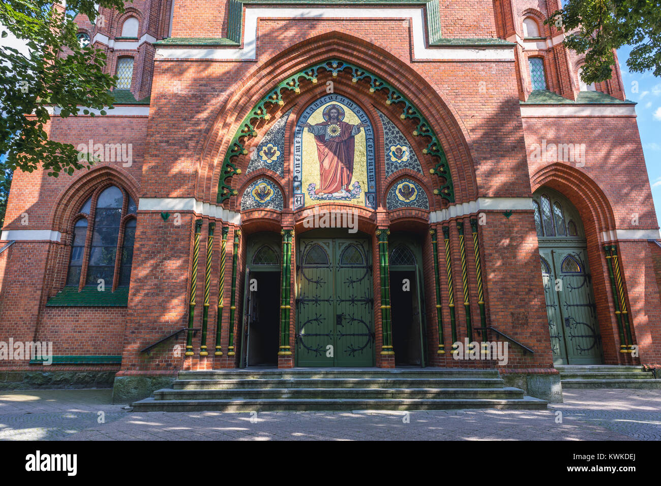 Early 20th century Neo-Gothic Roman Catholic Church of Sacred Heart of ...