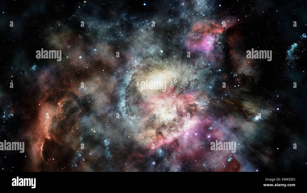 Colorful deep space. Universe concept background. Elements of this ...