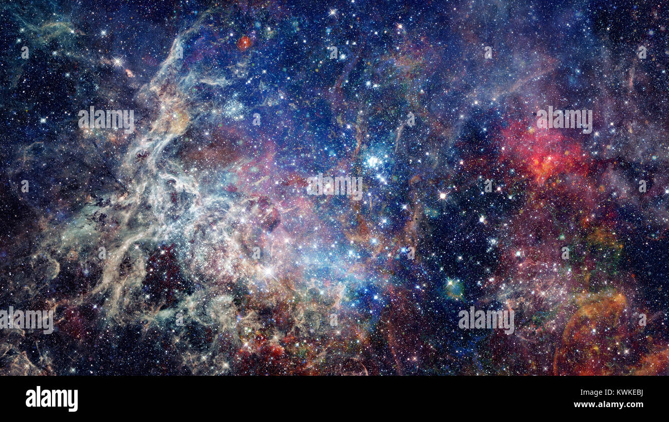 Shiny stars and galaxy space. Night sky background. Elements of this ...