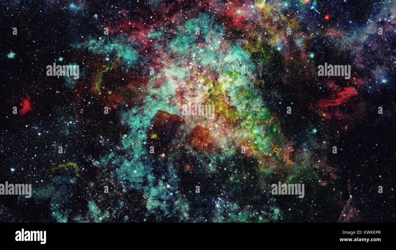 Colorful deep space. Universe concept background. Elements of this ...