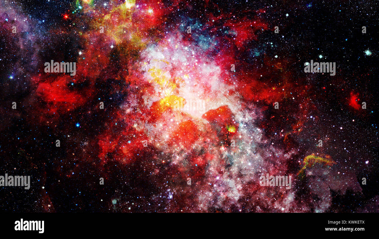 Shiny stars and galaxy space. Night sky background. Elements of this ...