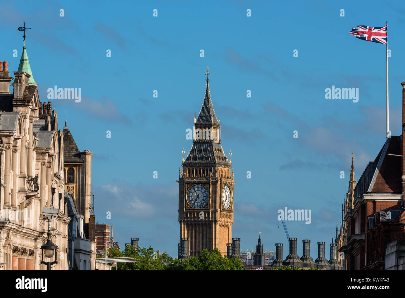 Big Ben and Westminster Bridge, London, UK Stock Photo - Alamy