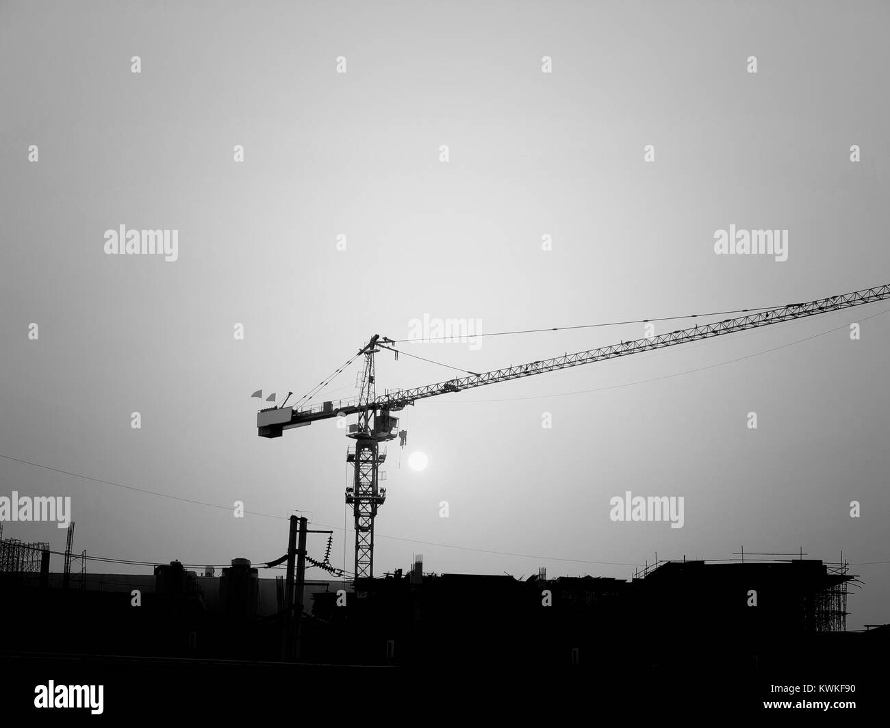 Lifting derrick hi-res stock photography and images - Alamy