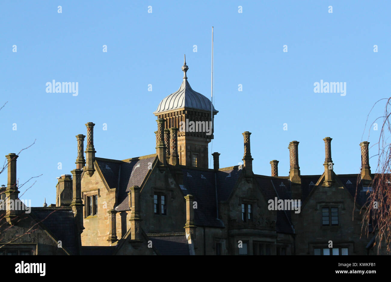 Tower of brownlow house hi-res stock photography and images - Alamy