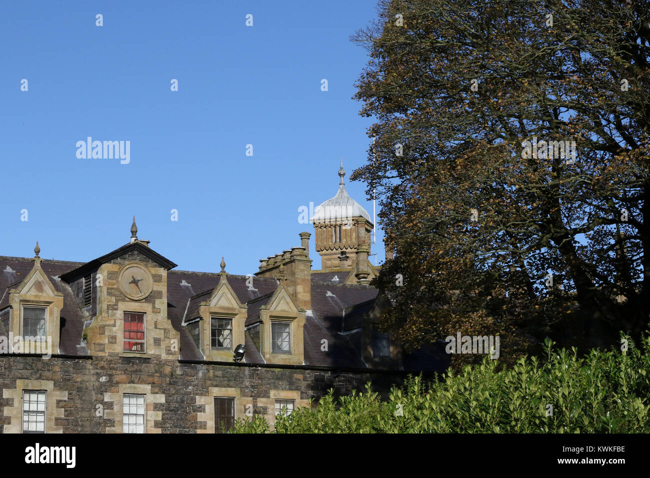 Outbuildings attached to Brownlow House in Lurgan, Northern Ireland ...