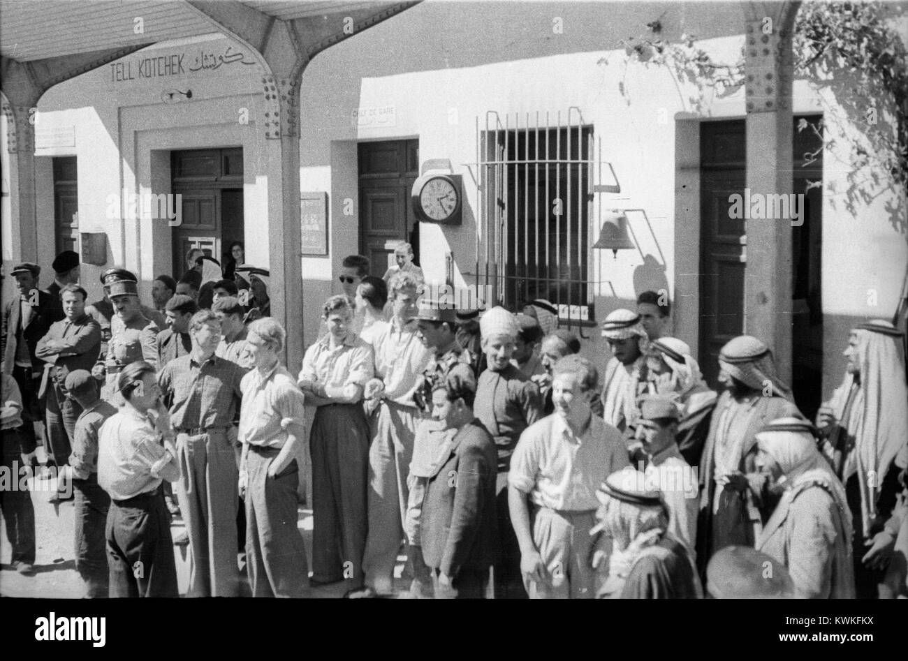 Cross cultural encounter Black and White Stock Photos & Images - Alamy