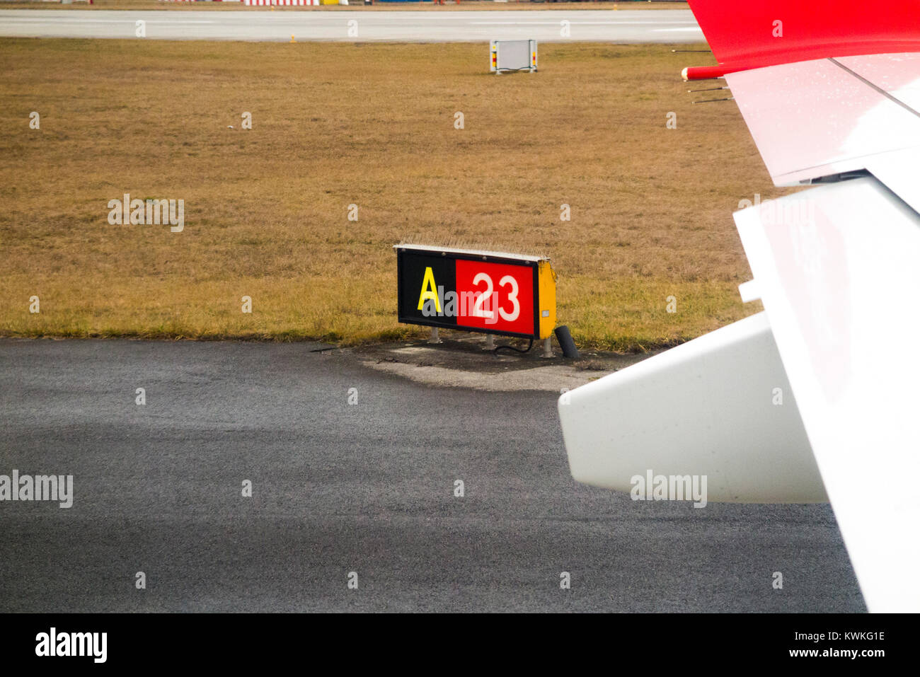 Airport runway marking High Resolution Stock Photography and Images - Alamy