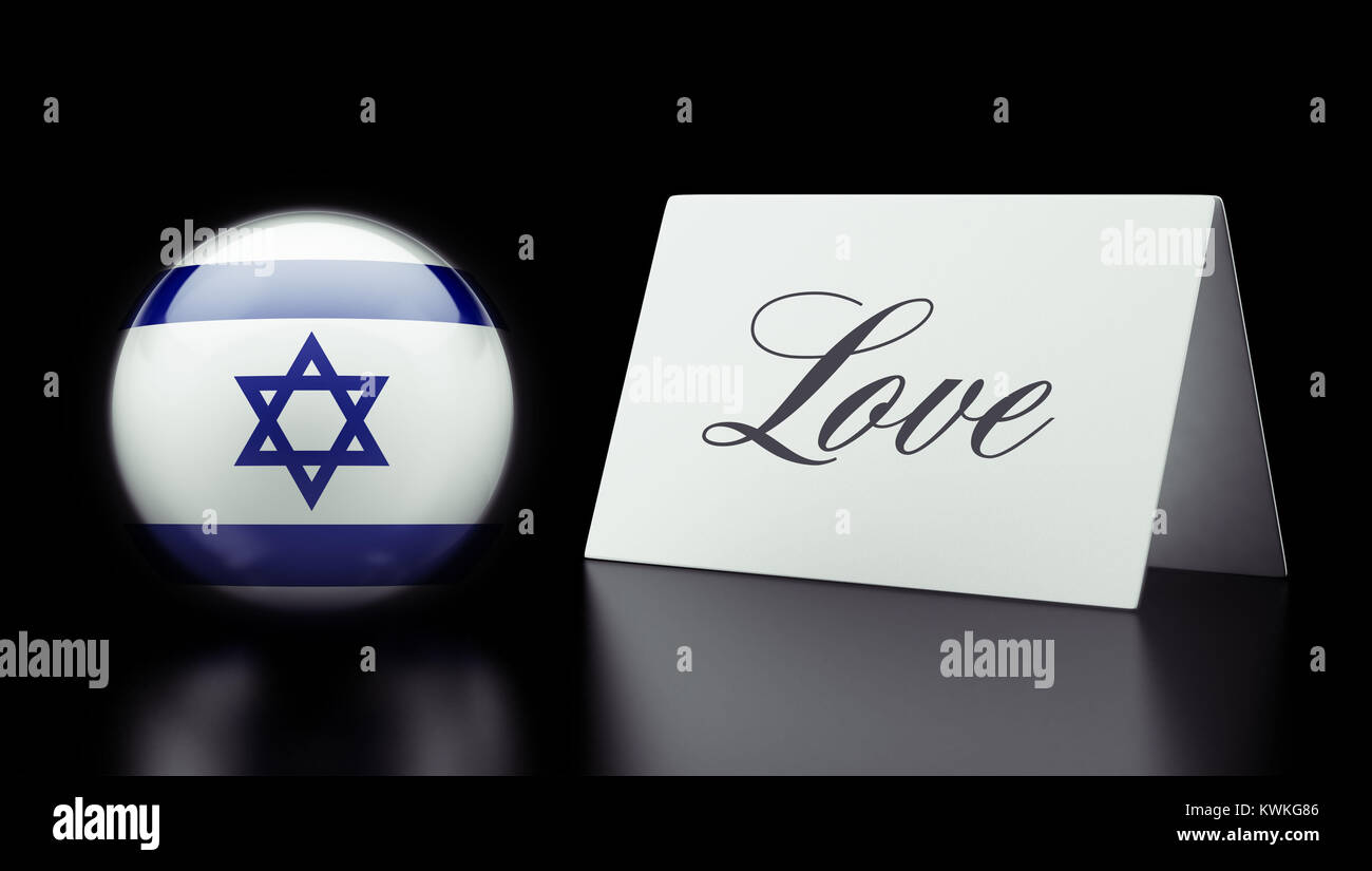 Israel High Resolution Love Concept Stock Photo - Alamy