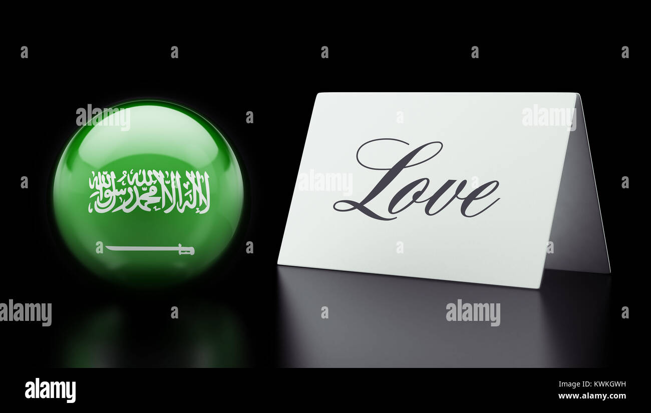 Saudi Arabia High Resolution Love Concept Stock Photo - Alamy